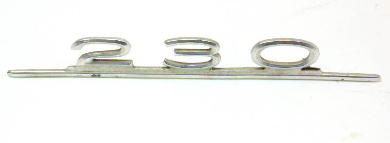 Rear Trunk Deck Lid Badge Emblem Logo Insignia Mercedes 230 - Genuine ...