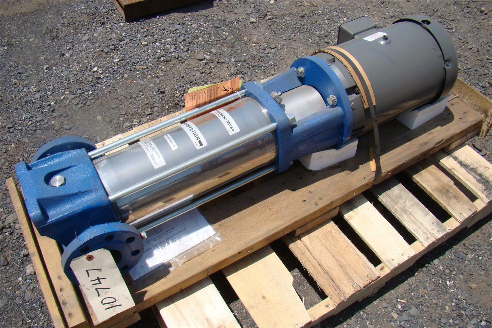 Aurora PVM Vertical Multistage Stainless Pump 2" 3083497-20 BVMVC3 PVM8 ...