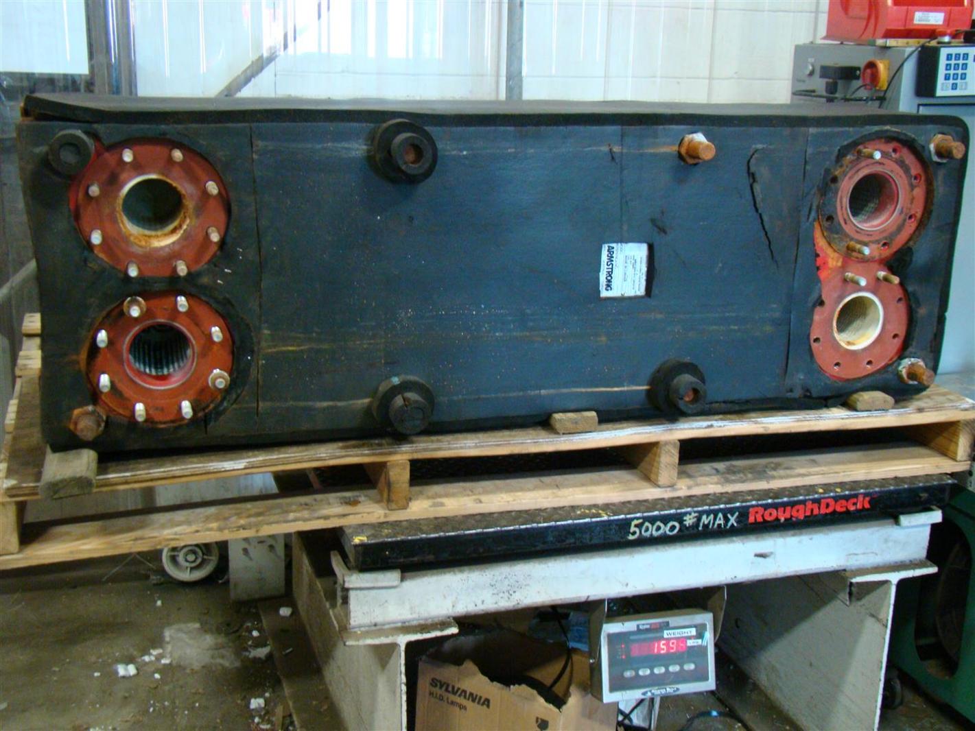 1998 Armstrong Plate Type Heat Enchanger 100Psi 9817 270681.11 PFX45 ...