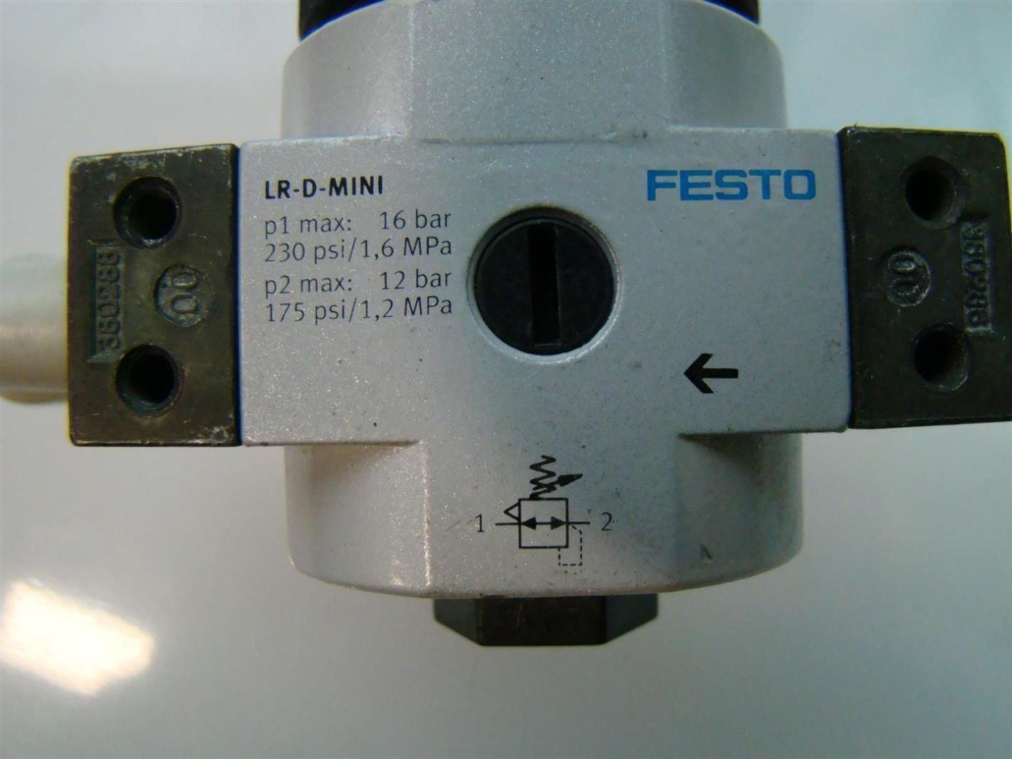 Festo LR-D-MINI 16 bar Regulator 230psi 345 395 M8 | Joseph Fazzio ...