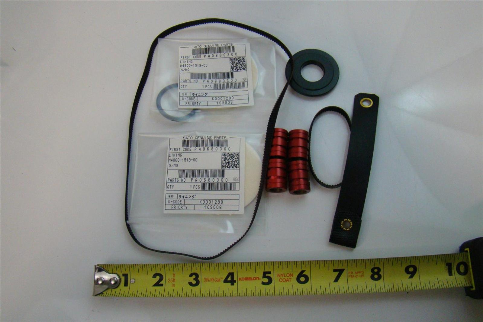 Sato Genuine Parts PM Kit F/Label Air Model Printer/Applicator FRICTION ...