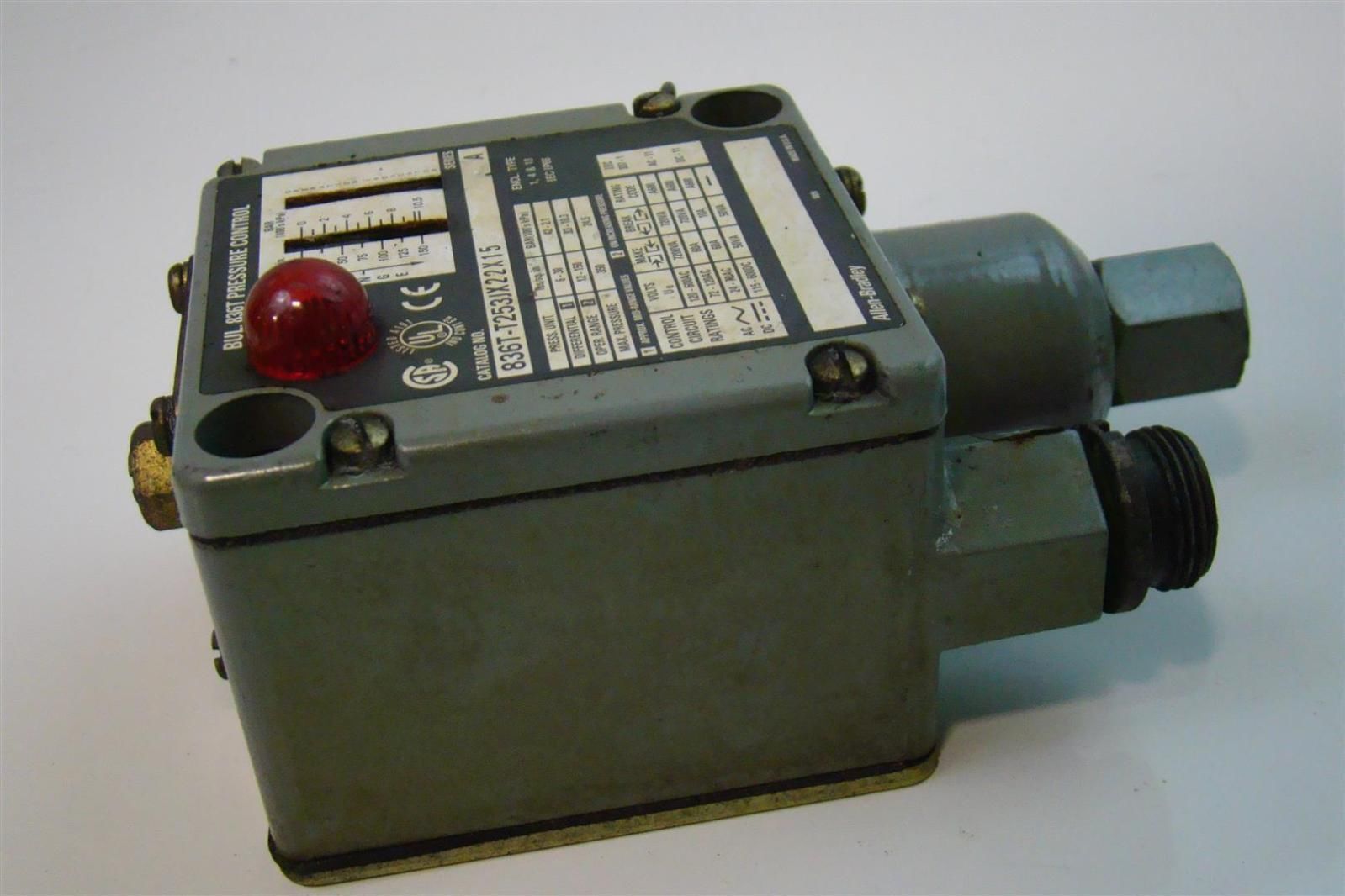 Allen-Bradley Pressure Control 836T-T253JX22X15 | Joseph Fazzio ...