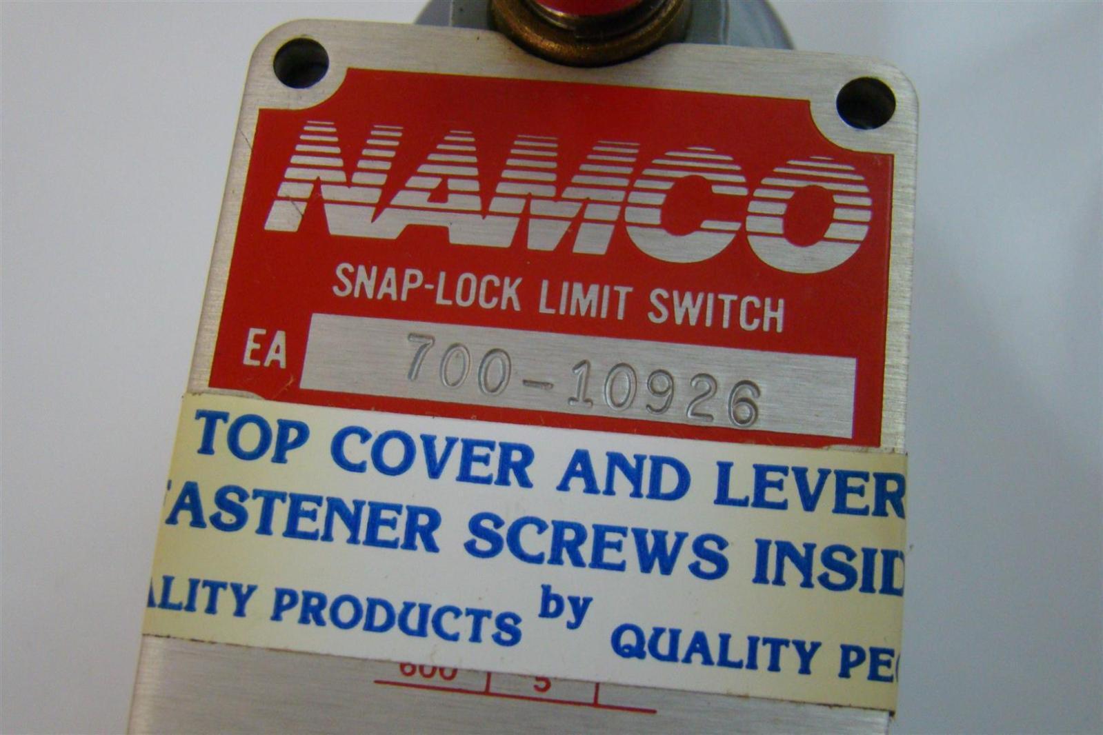 Namco Controls Snap-Lock Limit Switch EA700-10926 | Joseph Fazzio ...