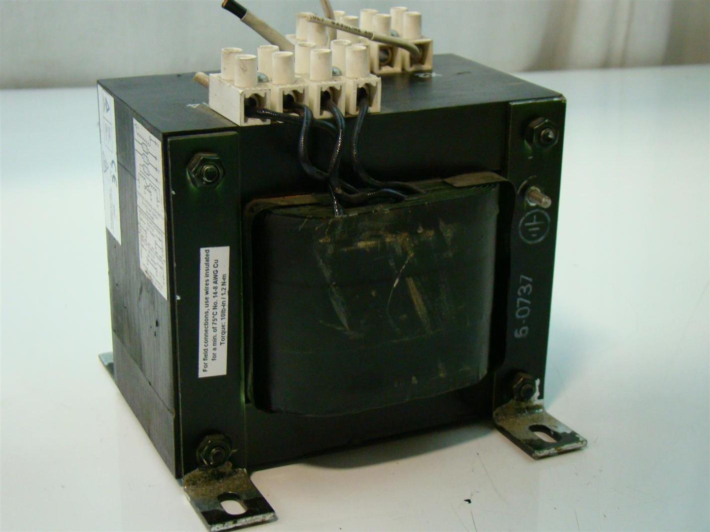Allen-Bradley Industrial Control Transformer 60/50Hz 1202/110v 1Kva ...