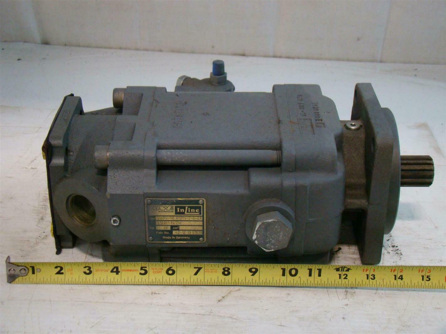 Hawe Hydraulic pump 110V LSNR/UN/ZW V60N-110 RSFN-2-0-03 | Joseph ...