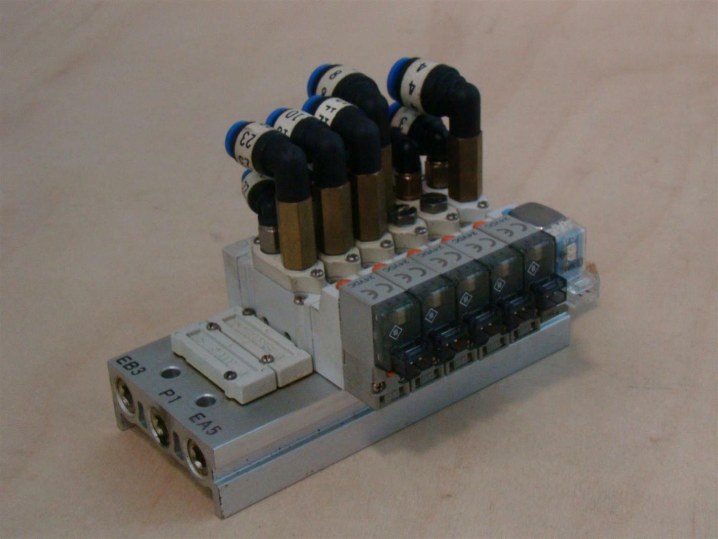 Smc Valve Block SOL/VALVE 0.1~0.7MPa SY3220-5LOU-M5 | eBay
