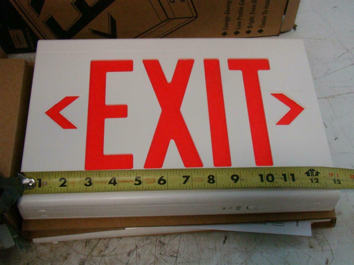 Dual Lite Liteforms LX Series LED Exit Signs 120/277Vac LXURWE ...