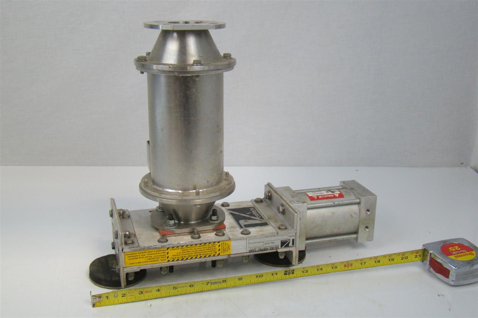 Vortex pneumatic gate valve with Hopper 250PSI FA02-X 25543 | Joseph ...