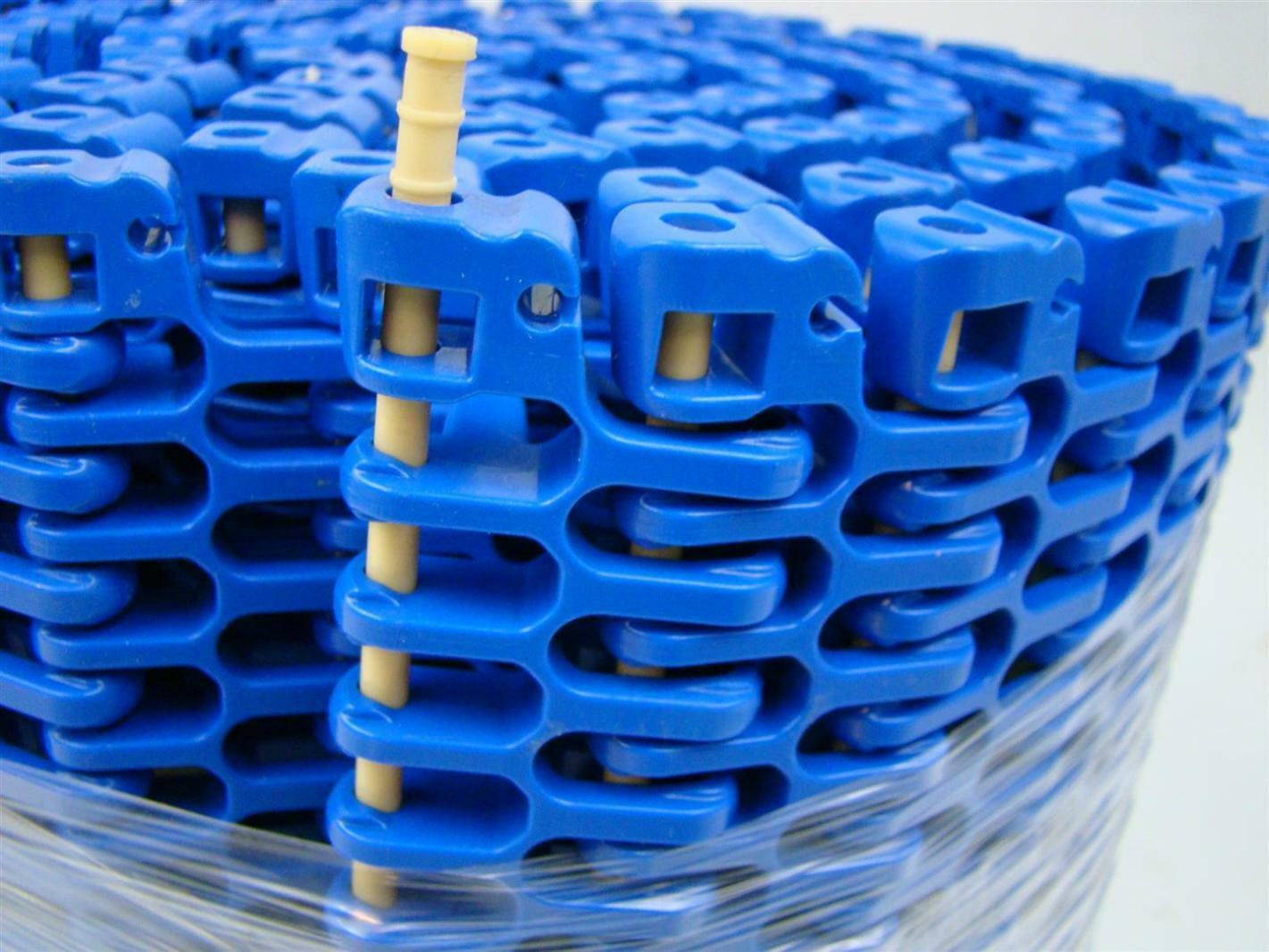 CONVEYOR BELT BLUE PR612 RADIUS FLUSH GRID ACETAL 10" X 10' | eBay