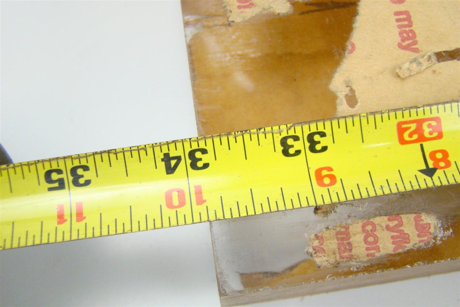 Cyro Acrylite GP Acrylic 2" Sheet 12x34x2" | eBay