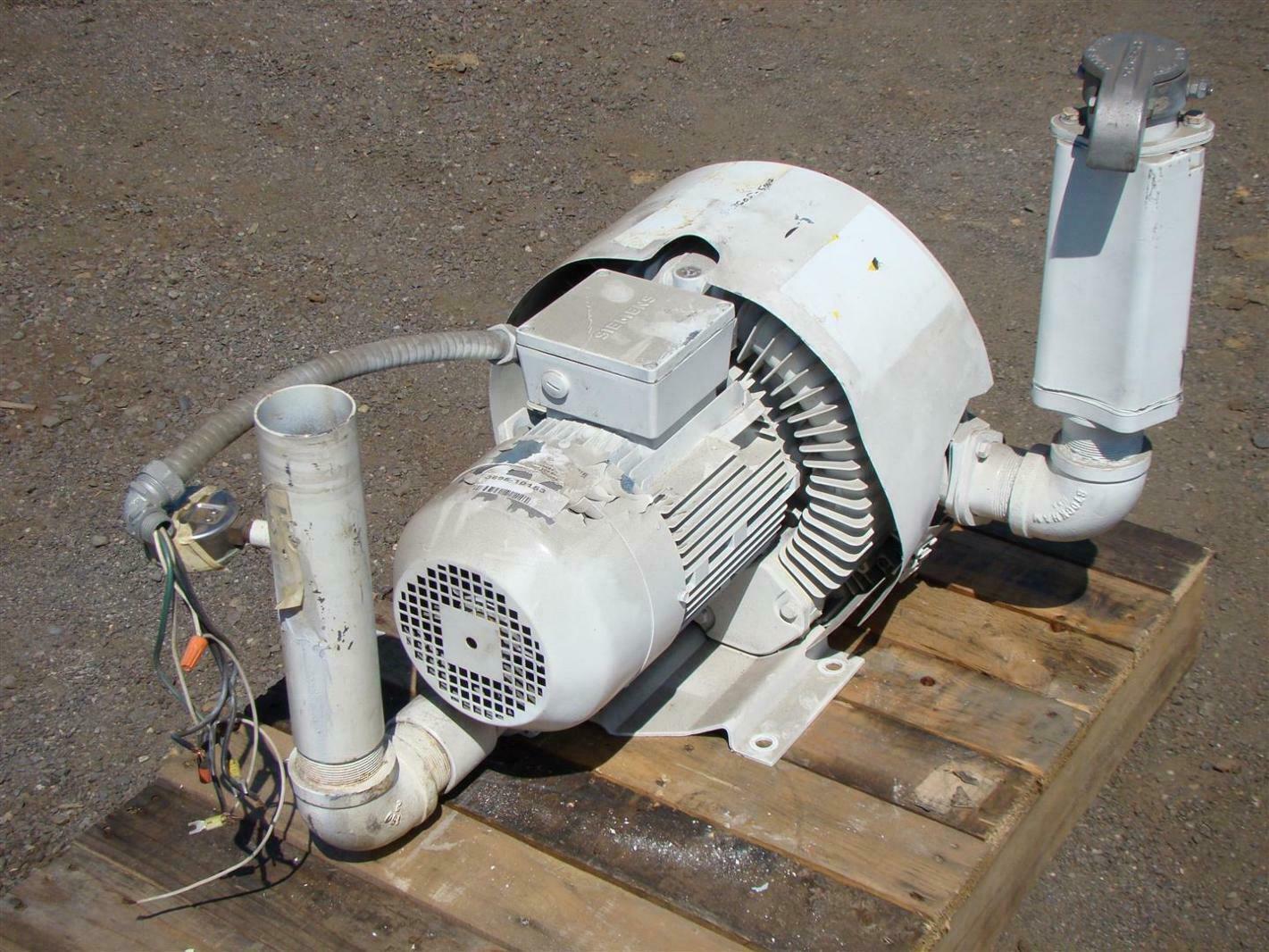 Siemens Elmo-G 2BH1 51/-1HK53-2 Vortex Blower | Joseph Fazzio, Incorporated