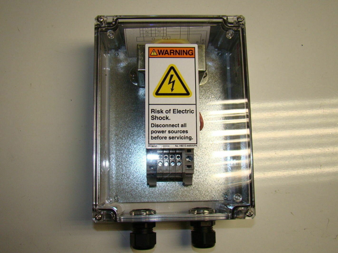 Hoffman Plastic Enclosure & Transformer Q20158PCDCC | eBay