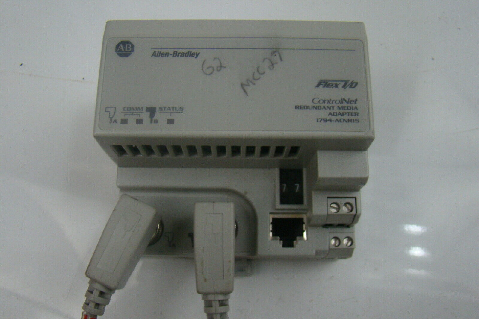 Allen Bradley 24V Media Adapter 1794-ACNR15 w/ Controlnet Connector | eBay
