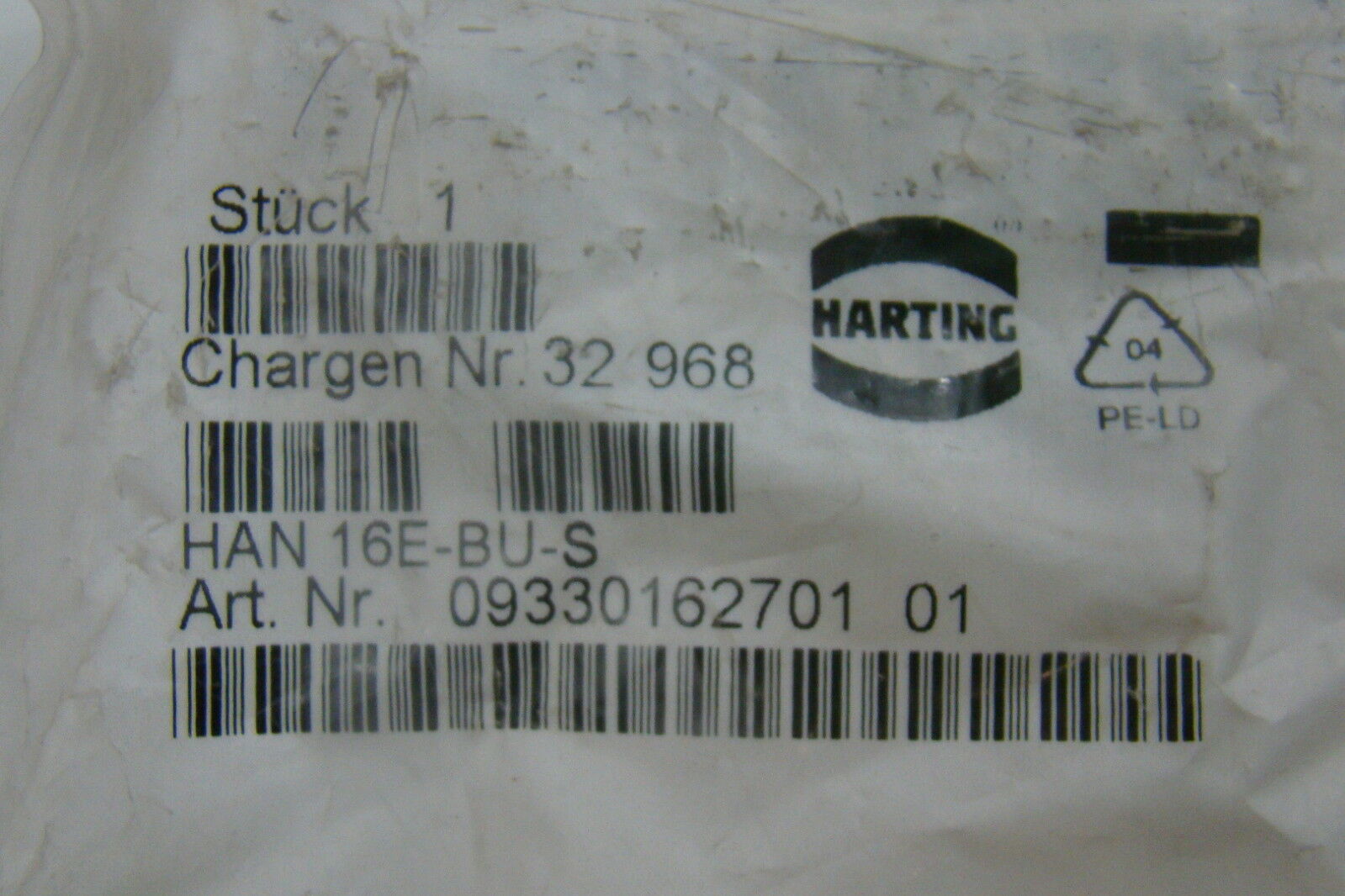 Harting 16 Pin Female Connector Insert 09330162701 | eBay