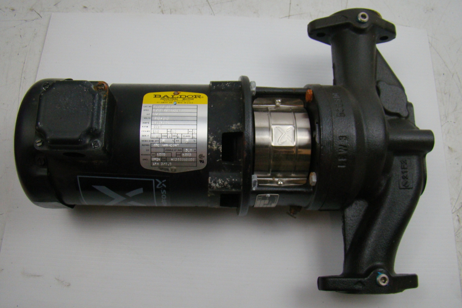 Grundfos Pump 3/4HP 3PH Versaflo 96405255-P1 | eBay
