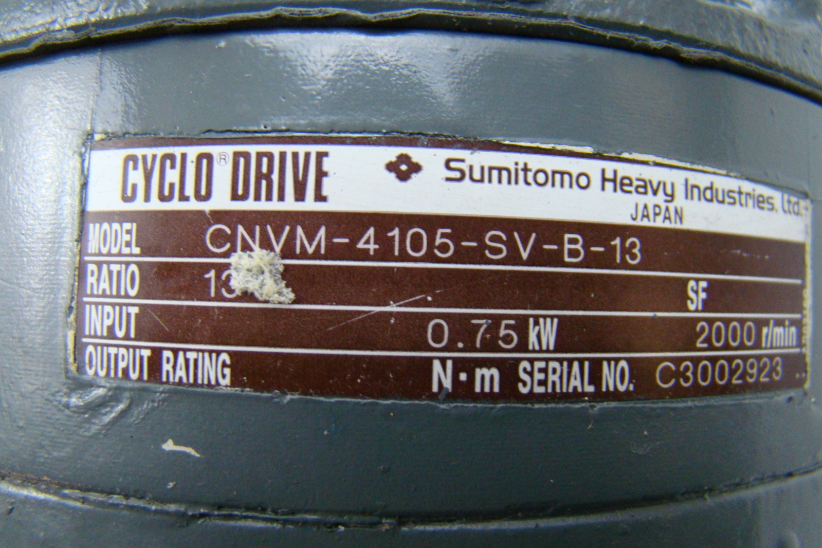 Sumitomo Heavy Industries AC Servo Motor Magnetic Brake 200VAC ...