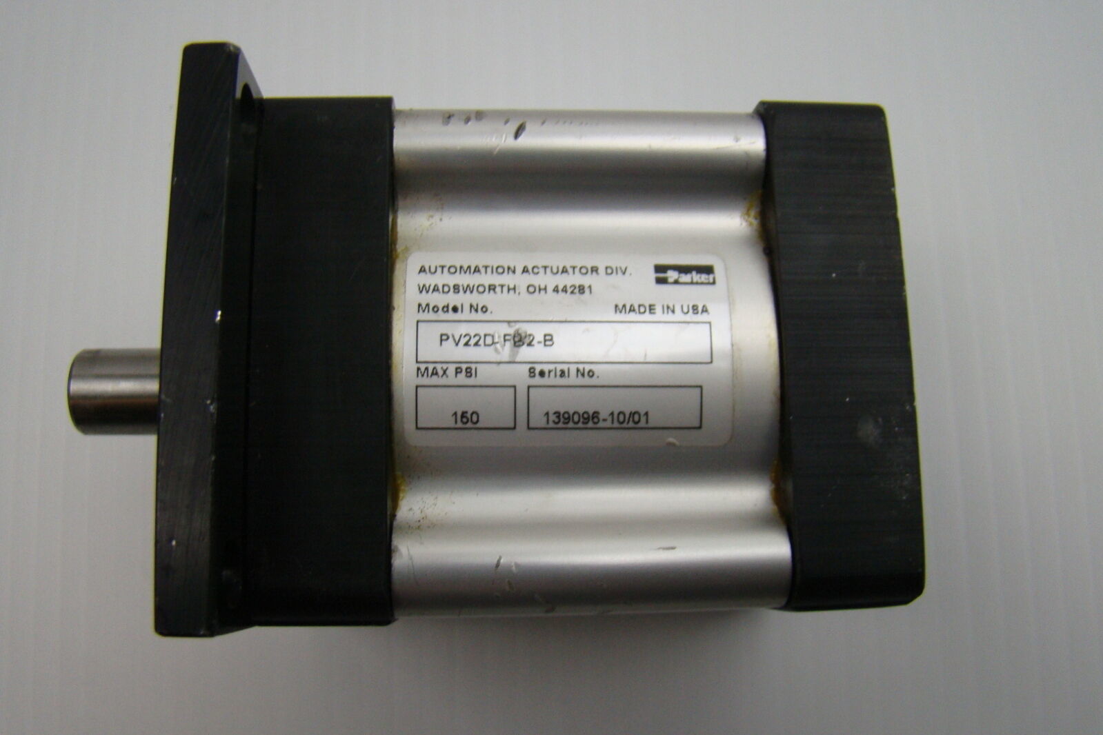 Parker 150psi Pneumatic Compact Cylinder PV22D-FB2-B | eBay