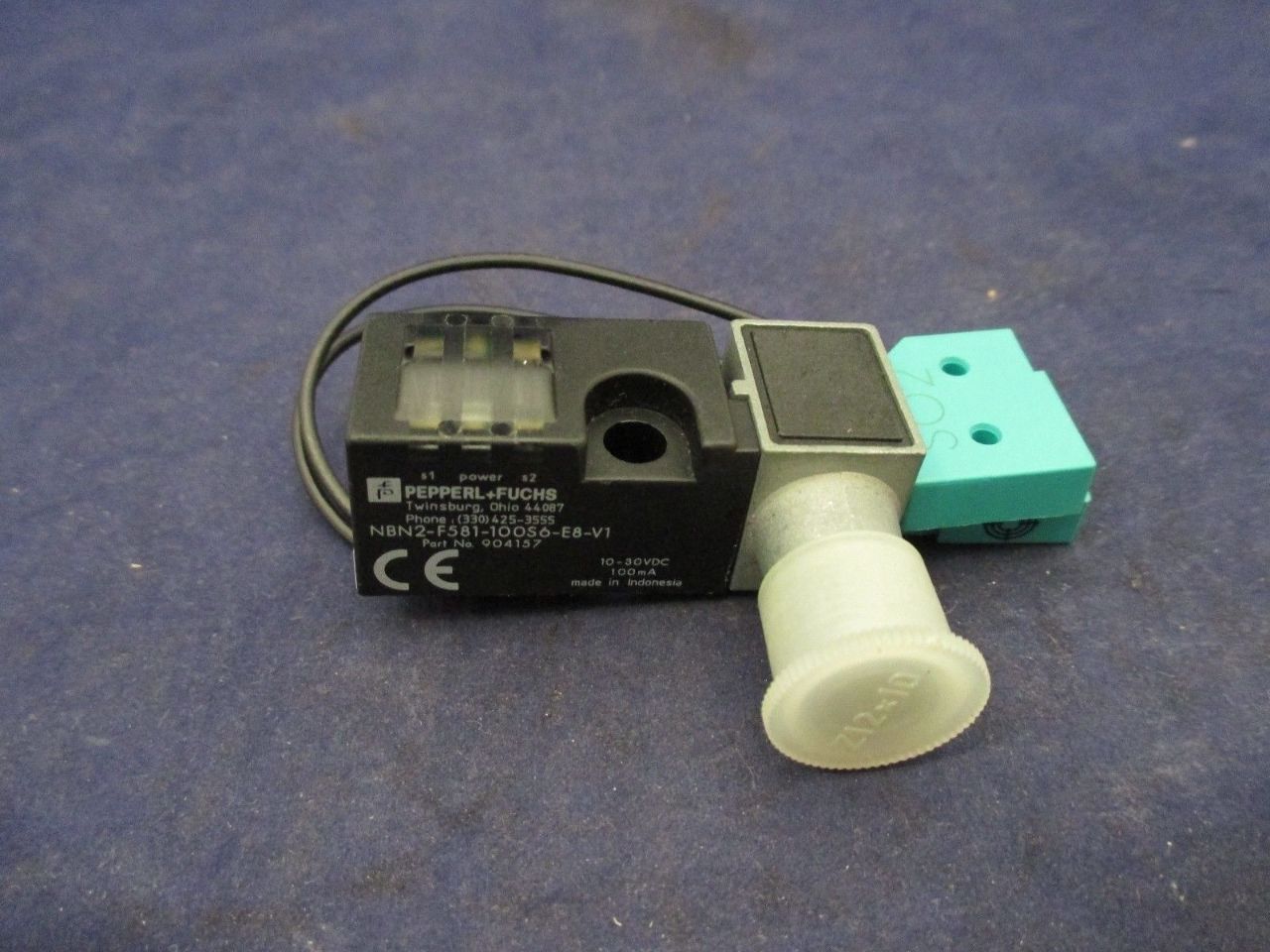 Pepperl Fuchs Nbn2 F581 100s6 E8 V1 Inductive Power Clamp Sensor