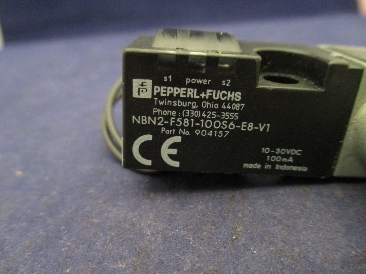 Pepperl Fuchs Nbn2 F581 100s6 E8 V1 Inductive Power Clamp Sensor