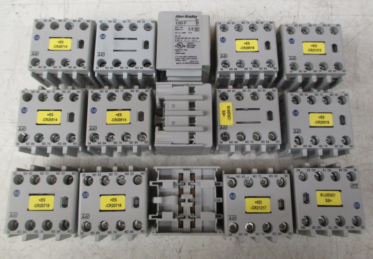 Allen Bradley 100-F Series B 10A Contact Block **Lot of 15** | Daves ...