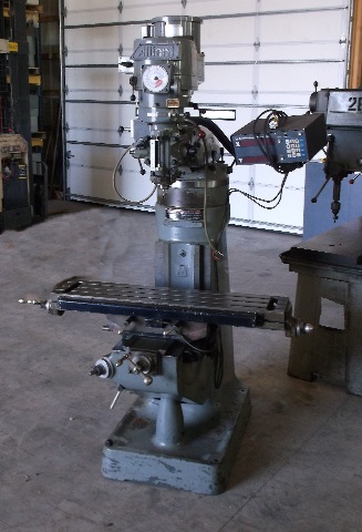 Alliant Vertical Mill Model# 42VC 2HP Variable Speed With Dynamics ...