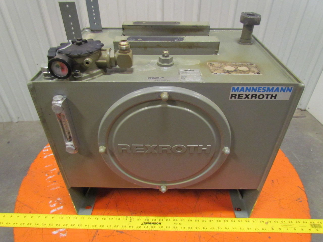 Rexroth Mannesmann 20 Gallon Hydraulic Oil Reservoir Hydac Filter ...