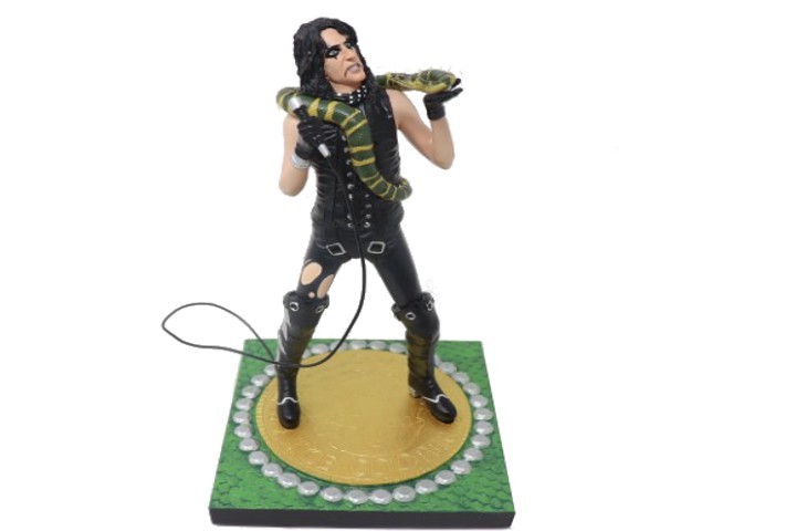 ALICE COOPER II KBALICE200 ROCK ICONZ STATUE VER 2 SNAKE 23CM L/E OF ...