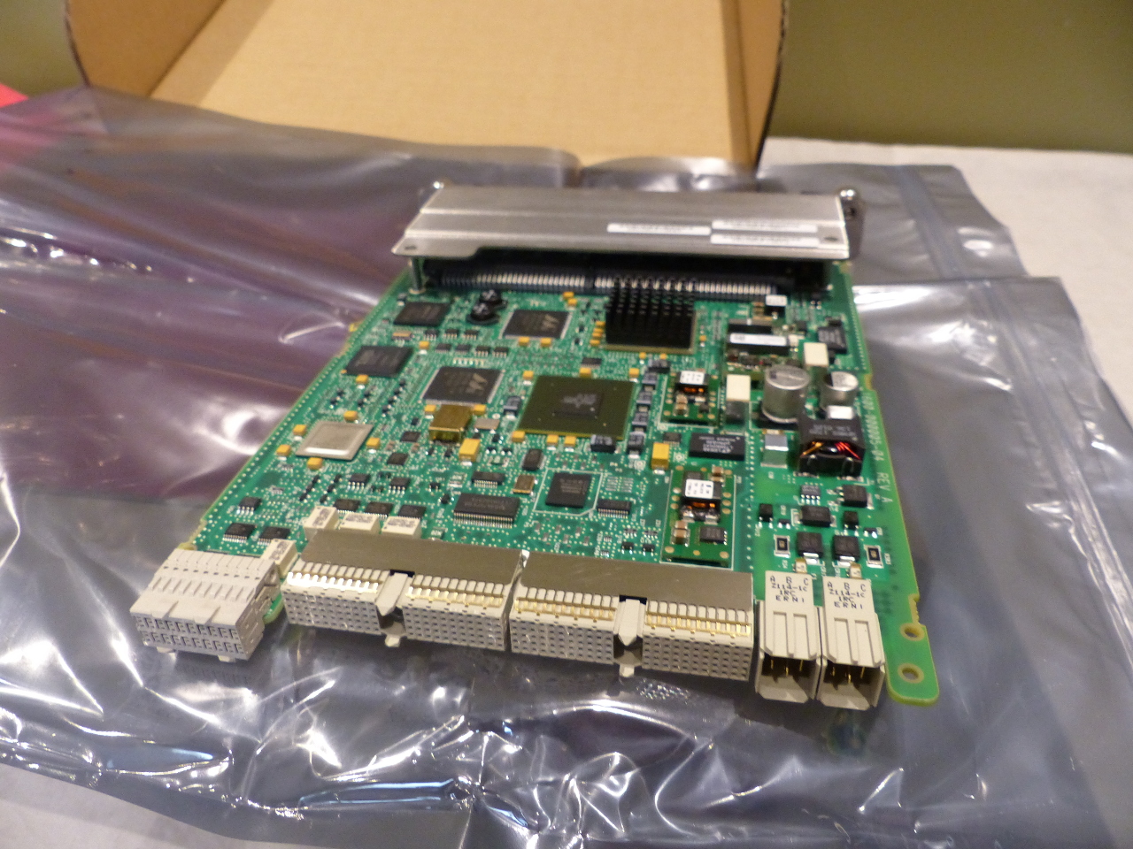 CORIANT TELLABS 7100 SYSTEM PROCESSOR MODULE WOCUA6JSAA 82.71714-R5 REV ...