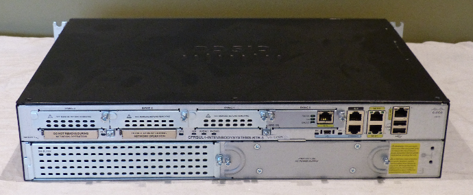 CISCO 2911 INTEGRATED SERVICES ROUTER ISR 2911/K9 w/HWIC-1FE | MDG ...
