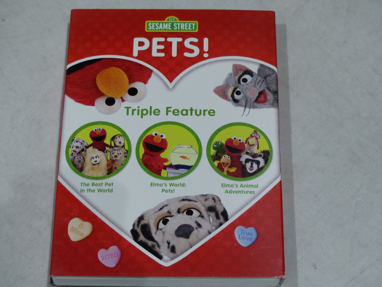 SESAME STREET: PETS TRIPLE FEATURE DVD NEW W/ SLIPCOVER | MDG Sales, LLC
