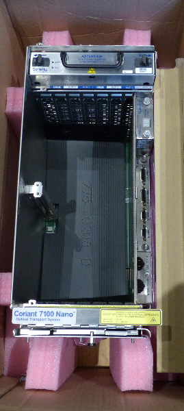 CORIANT OPTICAL TRANSPORT SYSTEM 7100 NANO TLS2F-81.0717MS, 81.71730A ...