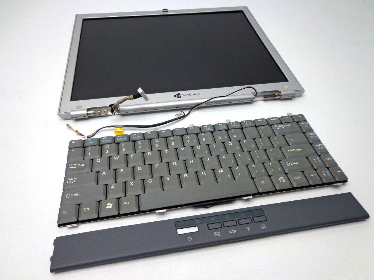 GENUINE OEM GATEWAY 450ROG 15" XGA LCD LAPTOP SCREEN COMPLETE w ...