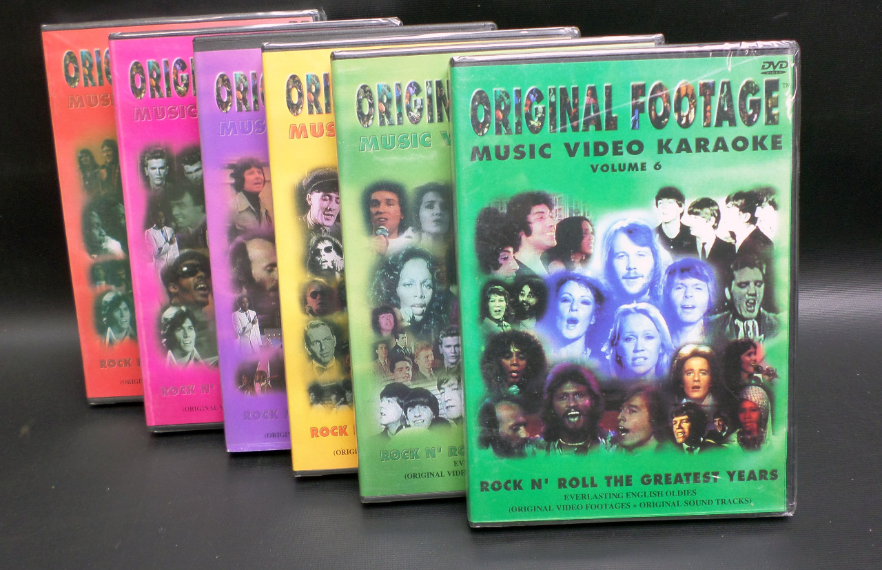 NEW Original Footage Music Video Karaoke Volume 1-6 The Greatest Years ...