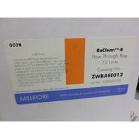 Box of 12 units EMD Millipore RoClean -B Catlog # ZWBASE012 Cleaning ...