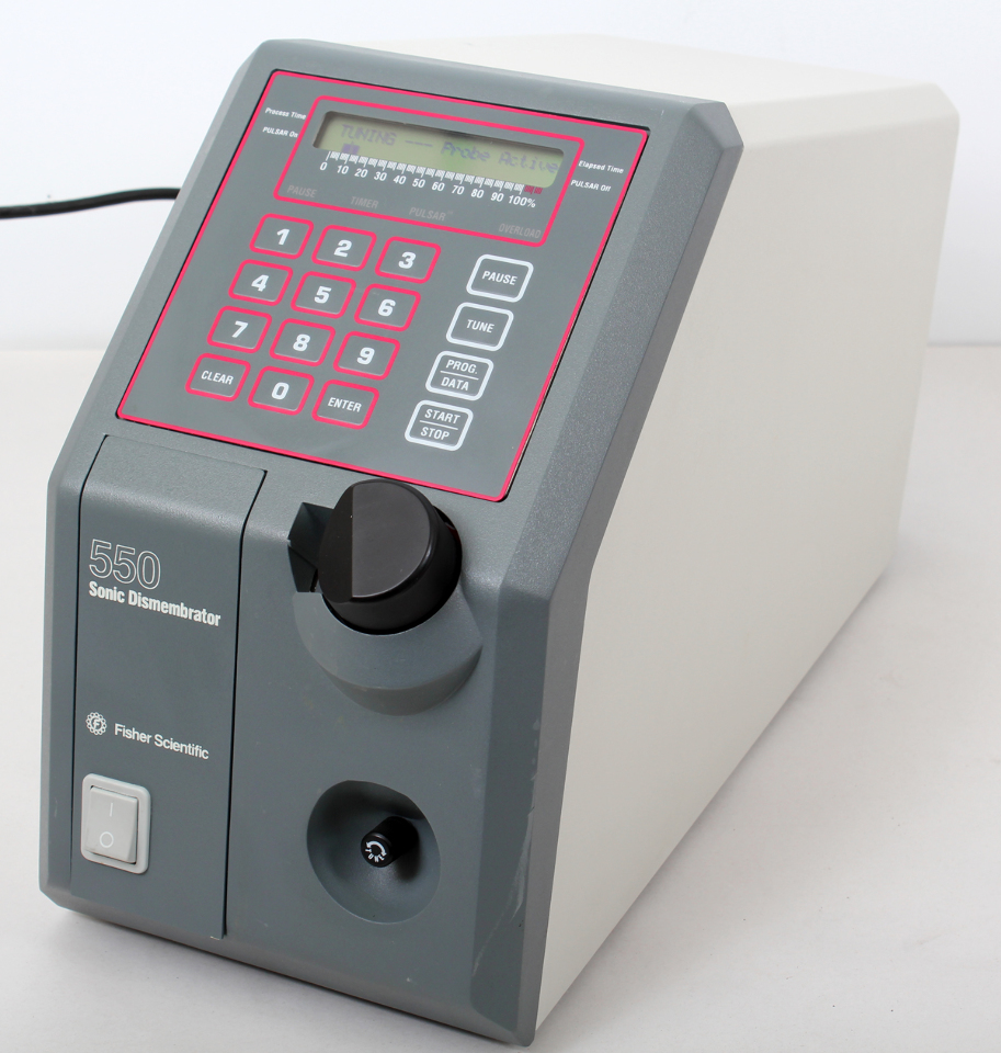 Fisher Scientific Sonic Dismembrator F550 Ultrasonic Homegenizer ...