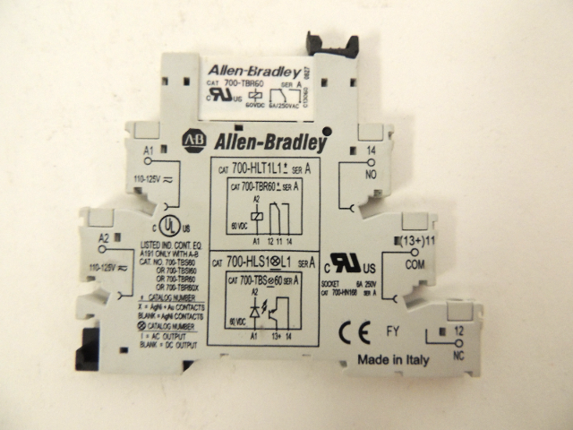Used Allen Bradley Control Relay 700-TBR60 | Industrial Solutions Authority