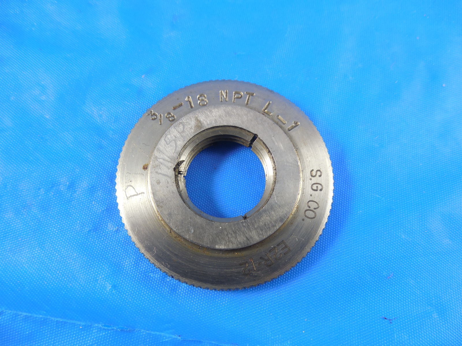 3 8 18 NPT L1 PIPE THREAD RING GAGE 375 N P T L 1 MACHINE SHOP 3 8 18 NPT L1 PIPE THREAD RING GAGE 375 N P T L 1 MACHINE SHOP