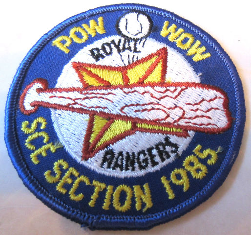 Pow Wow Sce Section 1985 Royal Ranger Uniform Patch | Dragonfly Whispers