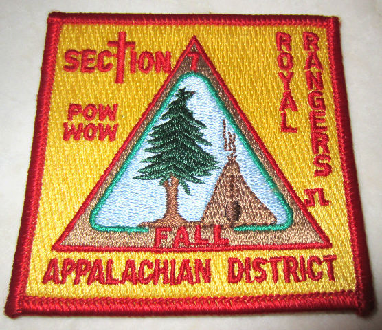 Pow Wow Section Fall Appalachian District Rr Royal Ranger Uniform Patch ...