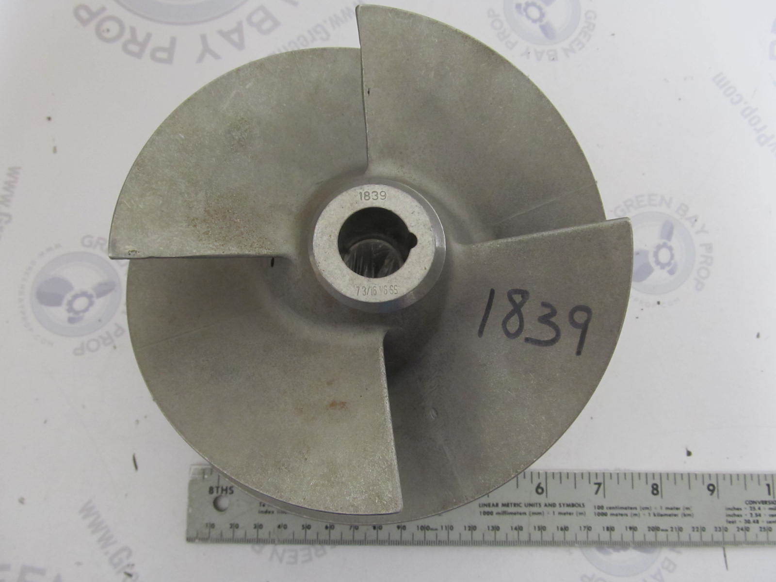 1839 Specialty Mfg Marine Outboard Jets V6 SS 7-3/16" Impeller 150 HP ...