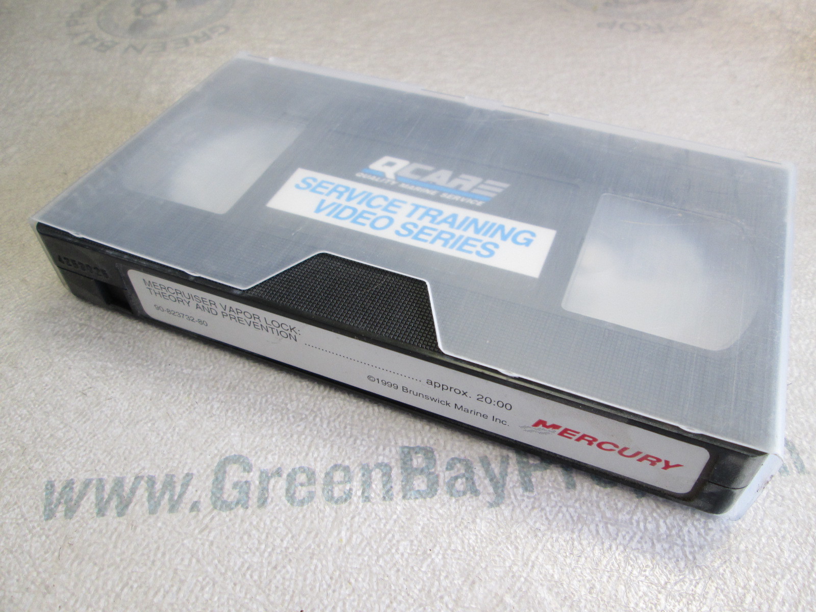 Mercury Marine Mercruiser Vapor Lock Theory & Prevention Video VHS 90 ...