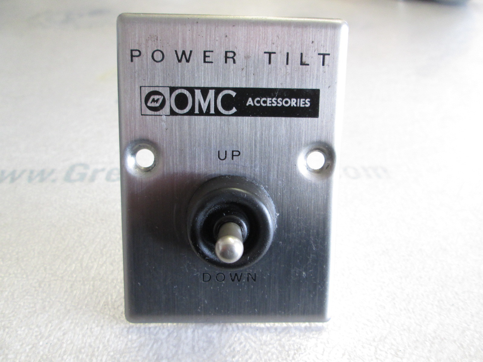 0311847 OMC Cobra & Stringer Stern Drive Power Tilt Switch & Plate 1972 ...