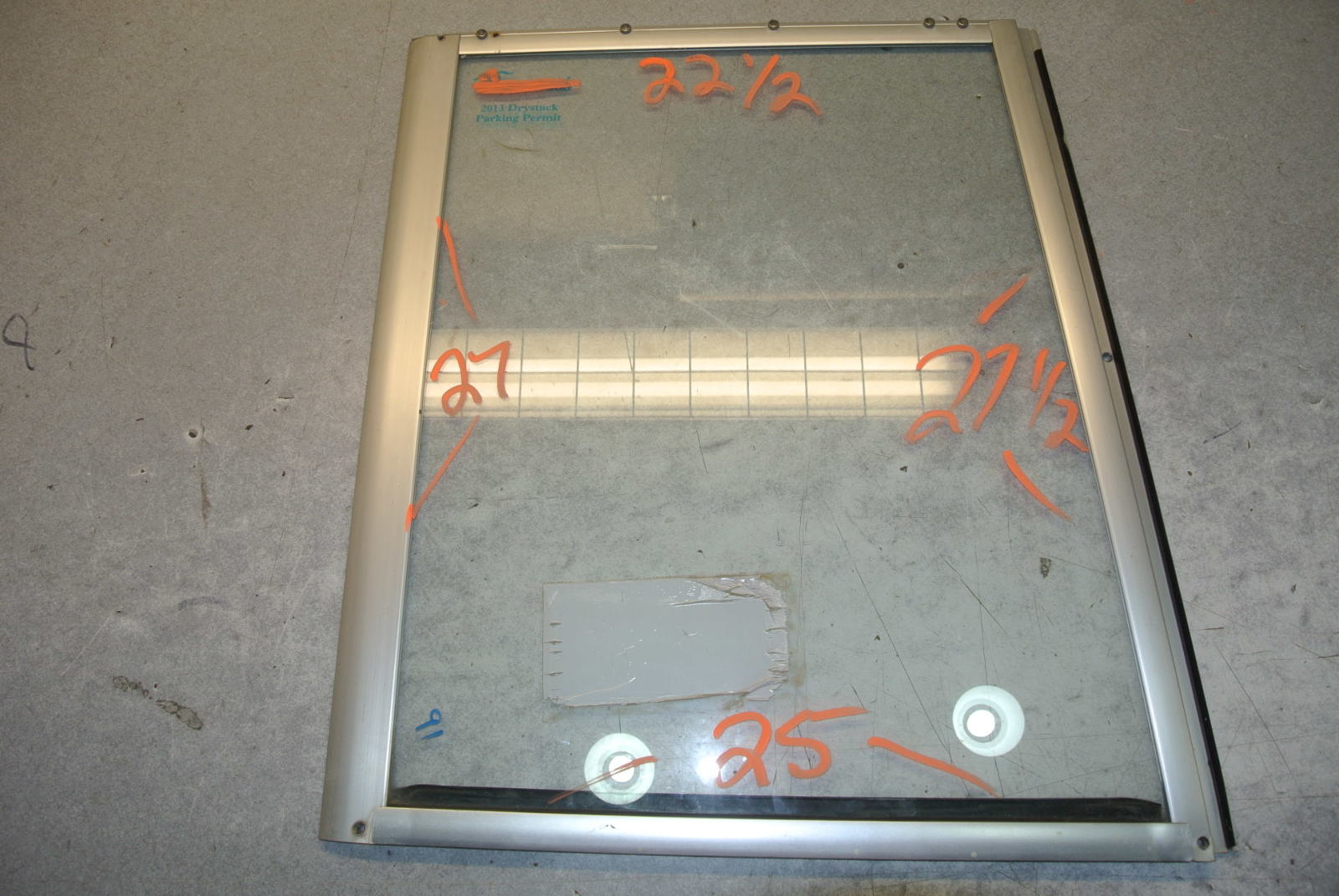 1989 19' Bayliner Capri Front Right Windshield Window | Green Bay ...