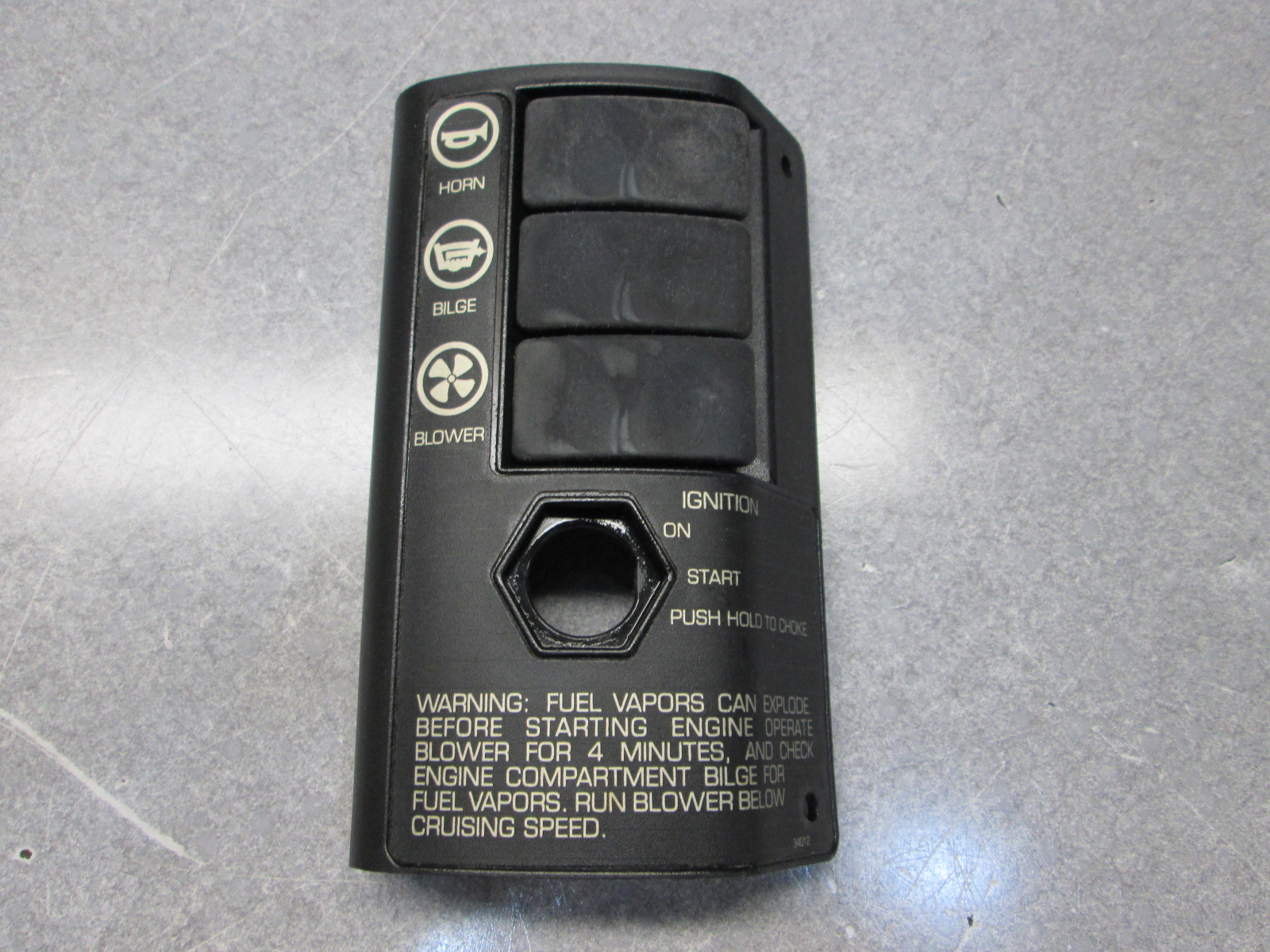 Bayliner Dash Panel Switches Marine Horn Bilge Blower | Green Bay ...
