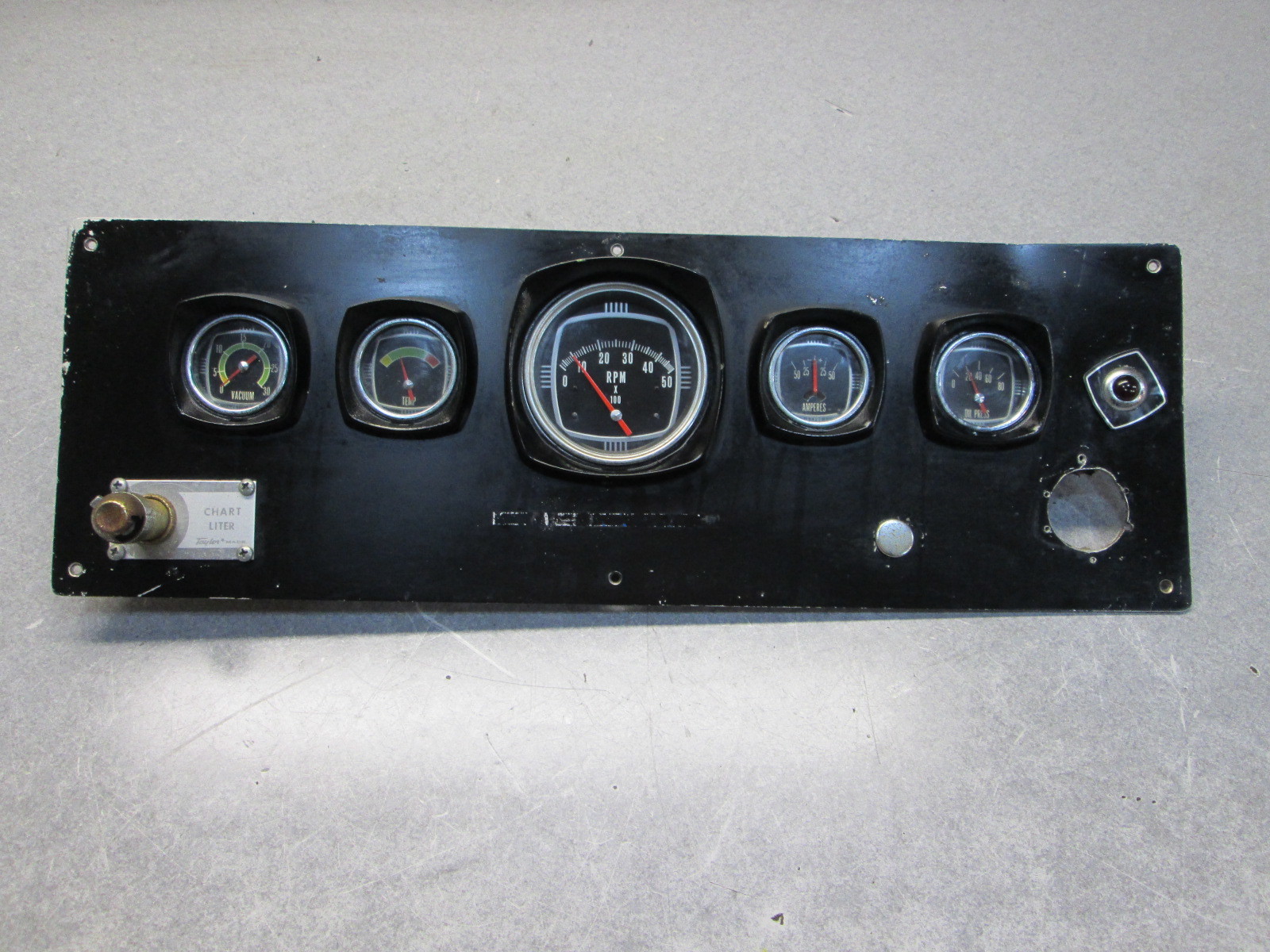 Vintage 1974 AMF Crestliner Crusader Boat Dash Panel Gauges | Green Bay ...