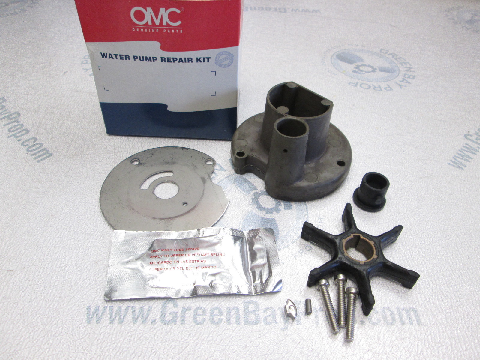 0379774 Evinrude Johnson Outboard Water Pump Kit | Green Bay Propeller ...