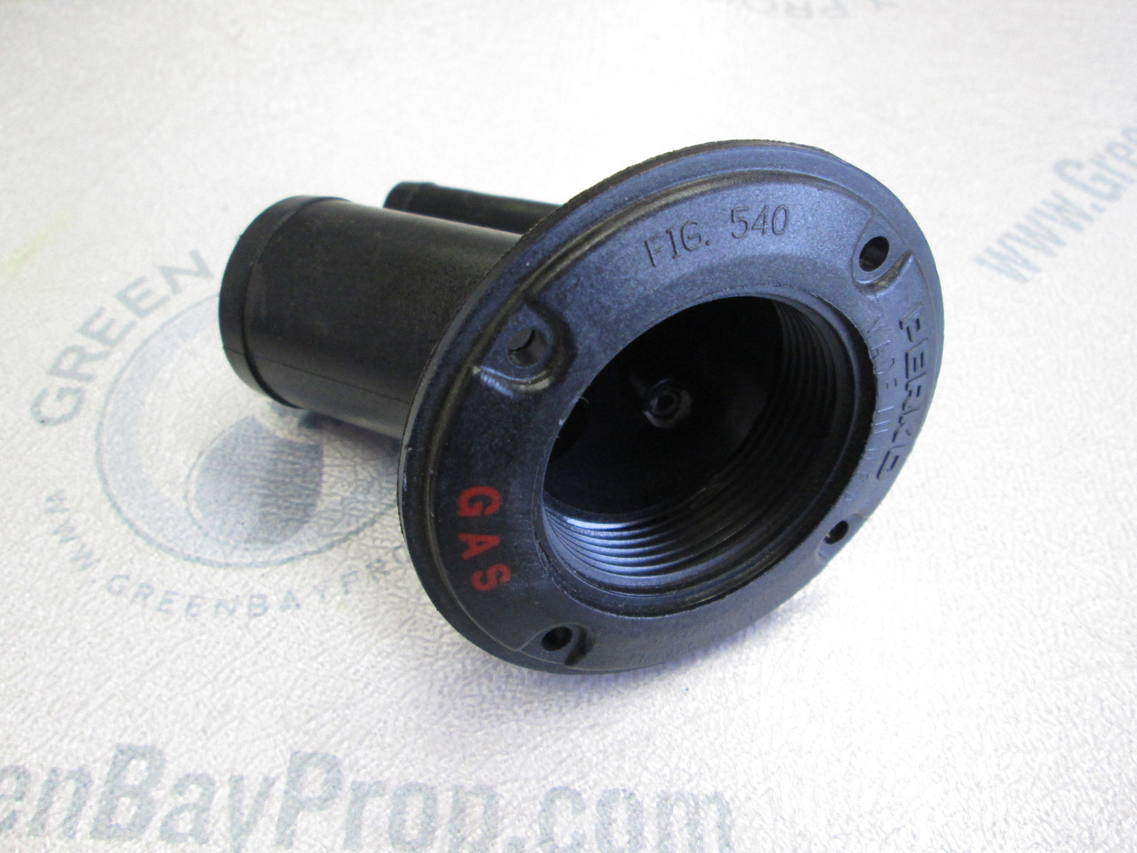 Perko Boat Vented Angled Gas Fuel Filler Tube | Green Bay Propeller ...