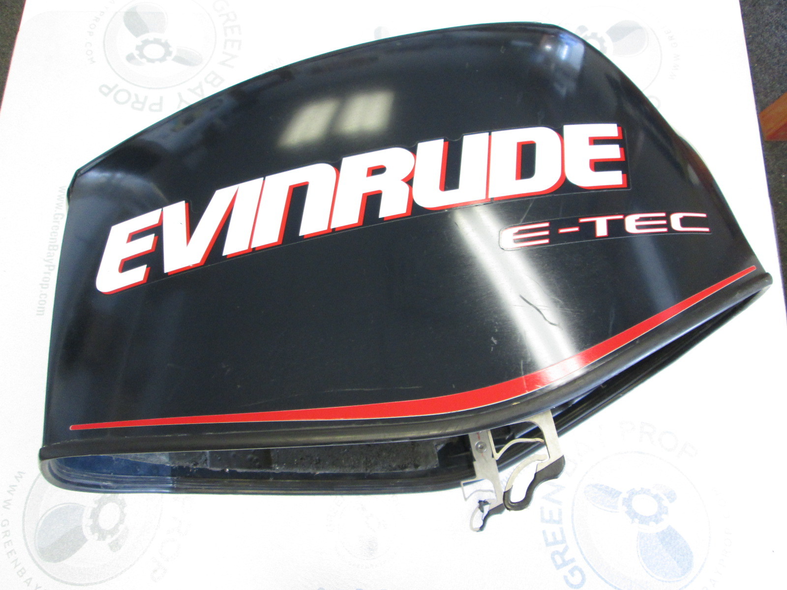 285636 Evinrude E-Tec Engine Cover Cowling Top Cowl 75 90 Hp 2004-08 ...