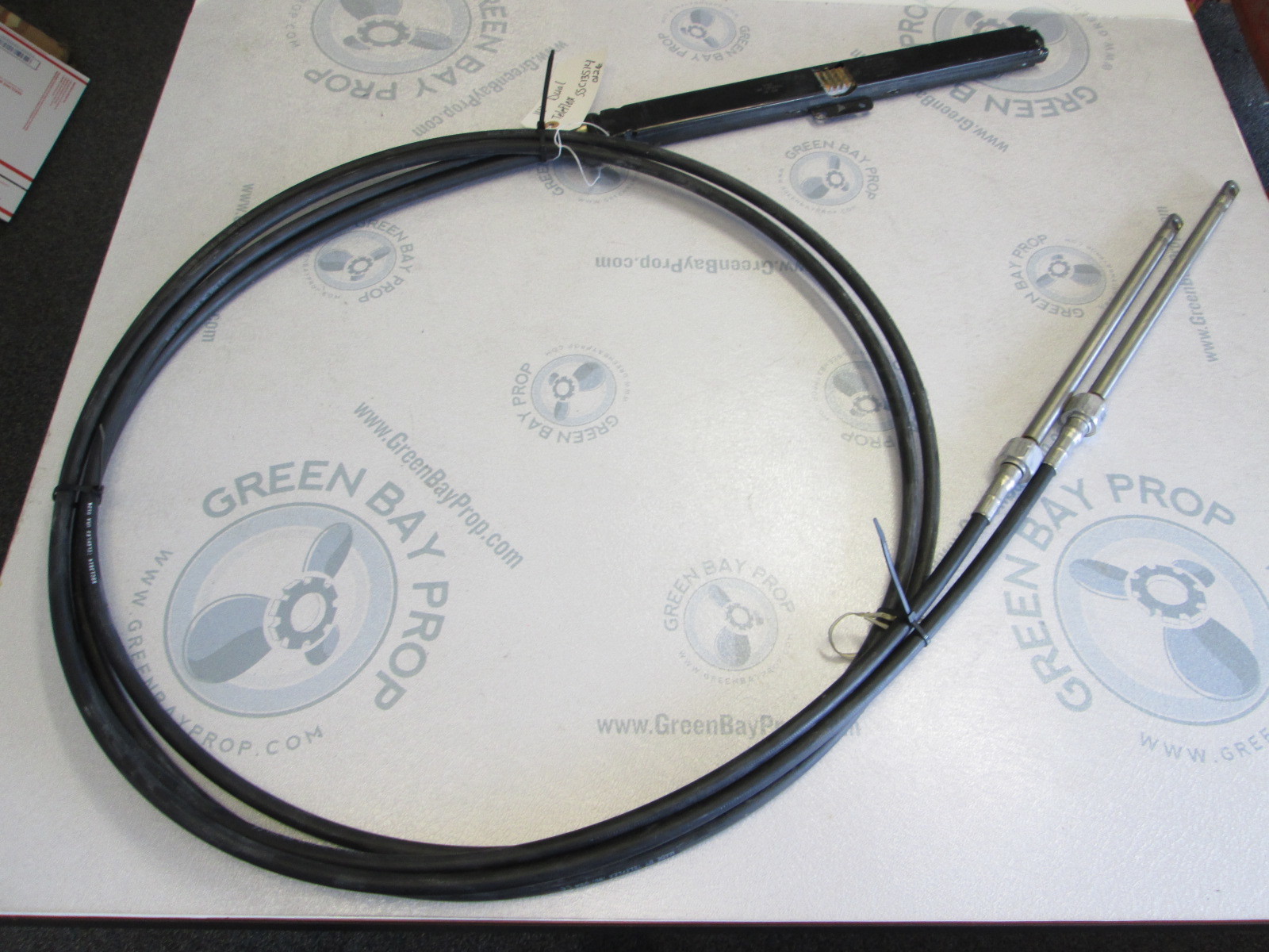 Teleflex SSC13514 14 Ft Back Mount Dual Rack Steering Cables | Green ...