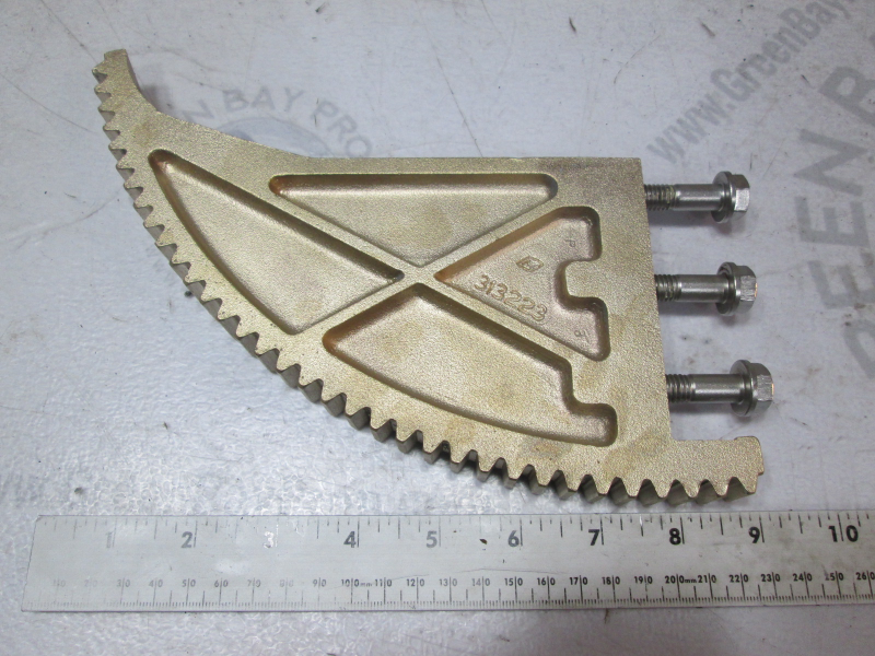 313223 Tilt Quadrant Gear With Bolts OMC Stringer Stern Drive | Green ...